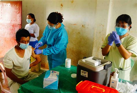 မိုင်းယန်းမြို့နယ်တွင် ကိုဗစ် ၁၉ ရောဂါကာကွယ်ဆေးထိုးရန်ကျန်ရှိသူများအား