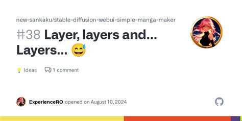 Layer Layers And Layers 😅 · New Sankaku Stable Diffusion Webui