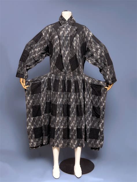 Issey Miyake Cotton Dress 1970s Or 1980s Japanese Fashion Archive
