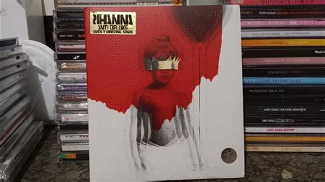 Unboxing Cd Rihanna Anti Deluxe Album Indonesia Youtube