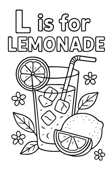 36 Free Lemonade Coloring Pages Pdf Downloads