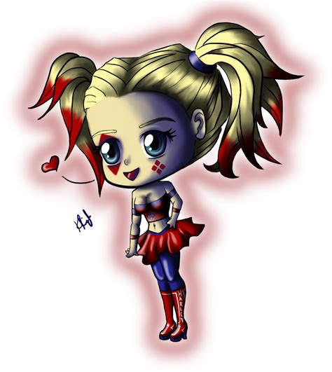 Chibi Harley Quinn By Psychedelicsilkah On Deviantart