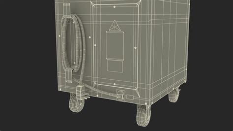 Industrial Portable Split Air Conditioner Mac 35 3d Model 39 Gltf Obj Ma Max