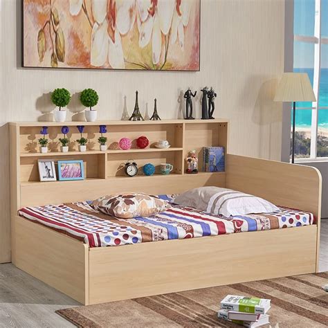 China Wholesale Cheap Home Bedroom Furniture Wooden Tatami Double