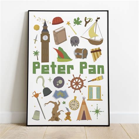 Peter Pan Paper Cut Etsy
