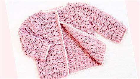 Girls Crochet Cardigan Pattern