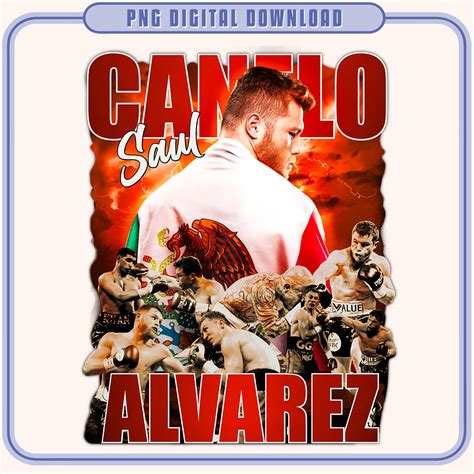 Retro Canelo Alvarez Celebrate Boxing Greatness Png Files Vintage