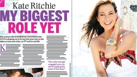 Kate Ritchie My Biggest Role Yet