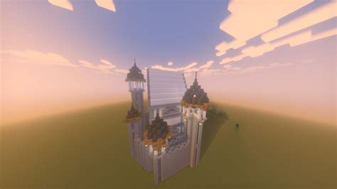 Minecraft Schematic Castle By Deleted 9