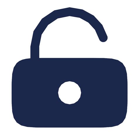 Lock Keyhole Unlocked Vector Svg Icon Svg Repo