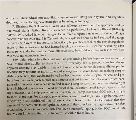 Selective Optimization With Compensation Part 2