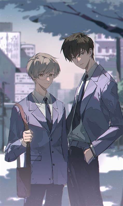 Kinomoto Touya And Tsukishiro Yukito Cardcaptor Sakura Drawn By