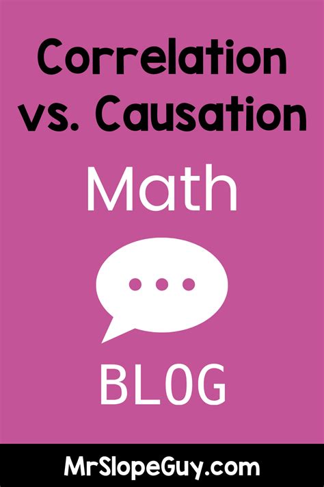 Correlation Vs Causation Fun Lessons With A Bumbling Detective — Mr Slope Guy