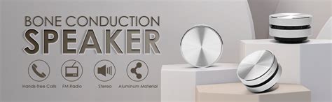 Bigvapor Bone Conduction Speaker True Wireless Speakers Mini Portable