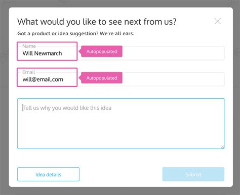 How To Auto Populate Customer Feedback Forms