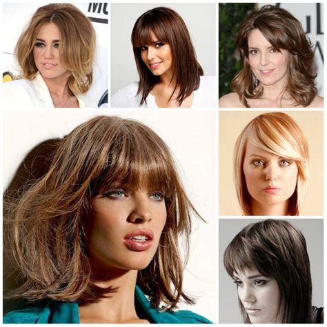 2016 Bang Hairstyles For Medium Hair Frisuren Frisuren 2018 Haarschnitt