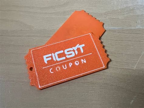 Satisfactory Ficsit Coupon Free 3d Print Model Makerworld