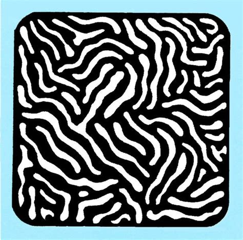 Zentangle Worm Trail Pattern