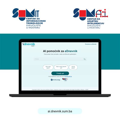 Sumit E Dnevnik Je Dobio Ai Pomoćnika Skole