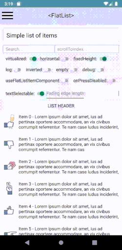 Text In Flatlist Is Not Selectable On Android · Issue 26264 · Facebook