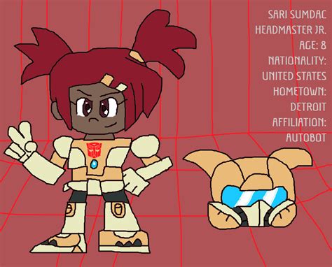 Headmaster Jr Sari The Transformers By Illcitvirus115 On Deviantart