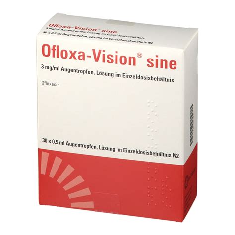 Ofloxa Vision® Sine 3 Mgml 30x05 Ml Mit Dem E Rezept Kaufen Shop