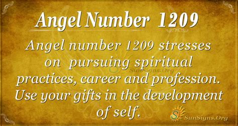 Angel Number 1209 Meaning Living Your Dream Sunsignsorg