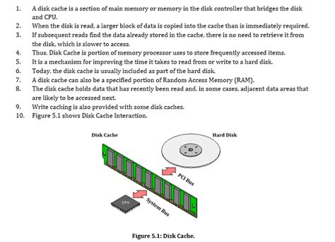 Explain Disk Cache