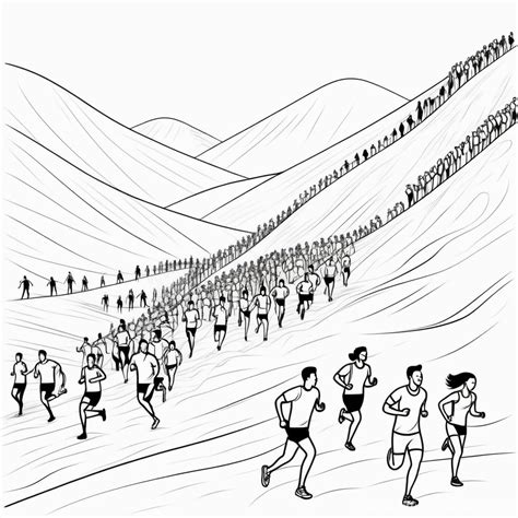 Mass Panic Down A Hill Stable Diffusion Online