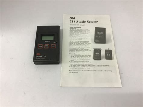3m Model 718 Static Sensor 9v Dc Bme Bearings And Surplus