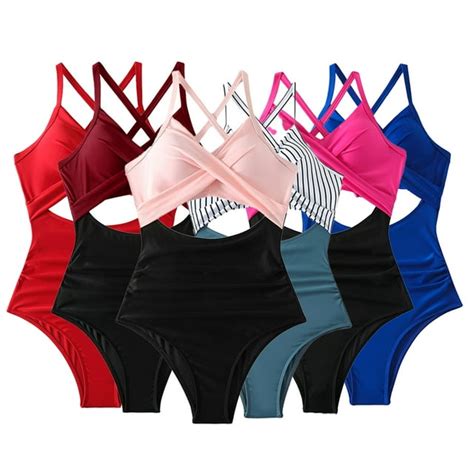 Ytdscs Womens One Piece Swimwear Bikini Swimsuit Bathing Suit