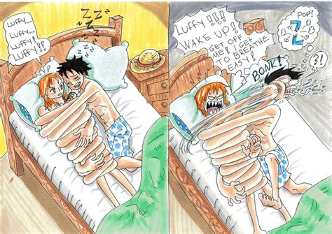 Luffy X Nami Fanart By Heivais R Onepiece