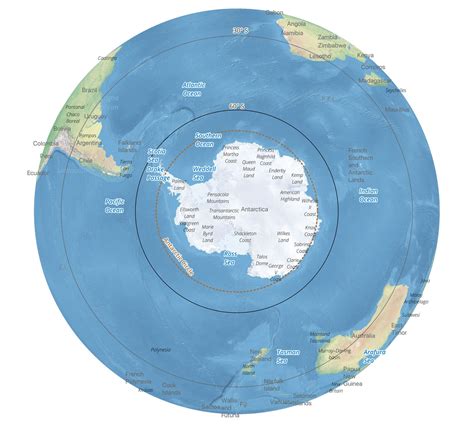 Southern Ocean Map