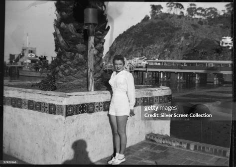 Norma Jeane Baker Future Film Star Marilyn Monroe On The Sea Front