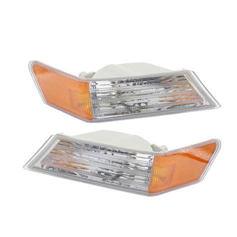 Turn Signal Directional Lamp Front Pair Set For 07 17 Jeep Patriot