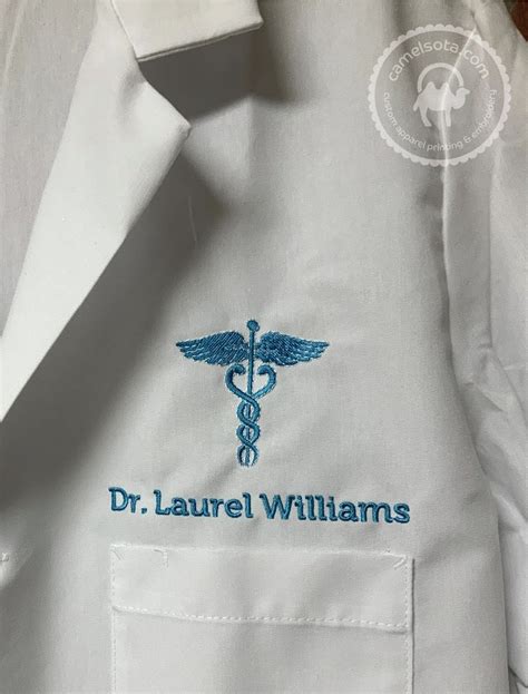 Womens Lab Coat Embroidered Medical Hospital Doctor Nurse Etsy