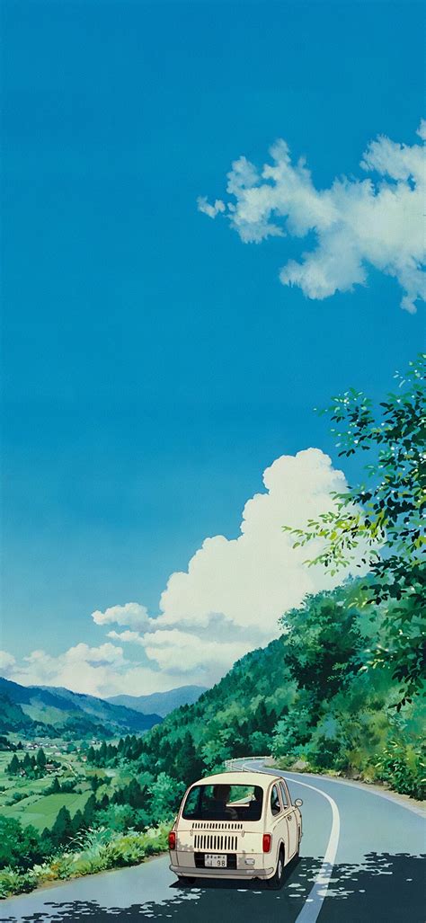 吉卜力动画壁纸 花瓣网