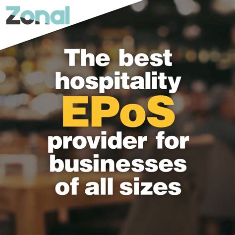 Zonal On Linkedin Zonaluk Epos Epossystem Hospitality Hospitalitytechnology Integration