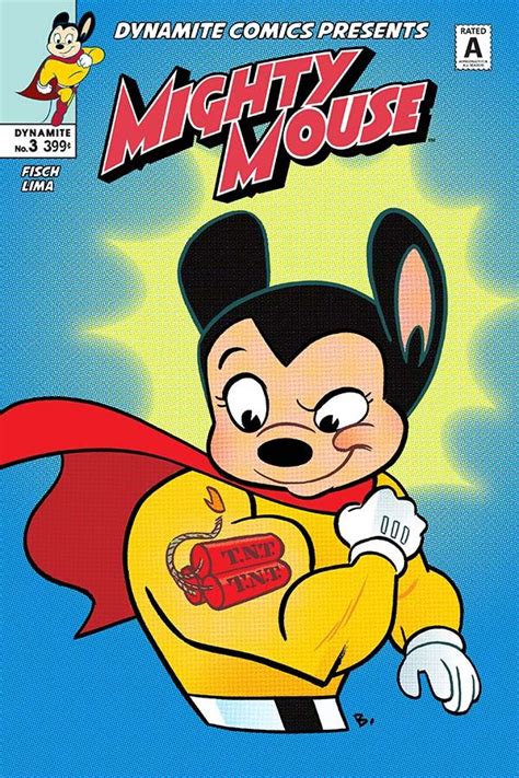 Here He Comes Dynamite Unveils New Mighty Mouse Comic Artofit