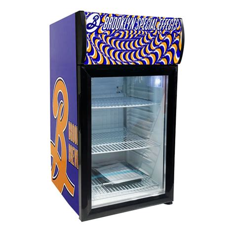 Home Small Fridge Commecial Refrigerator 42 Litre Small Cooler Beer Showcase Mini Fridge Upright