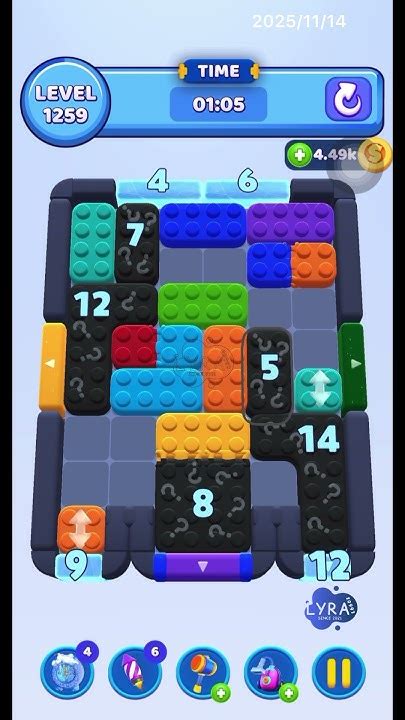 Color Block Jam 1259（20251114） Games Youtube