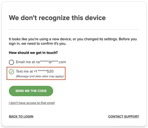 One Time Codes For Logging Into Your Account