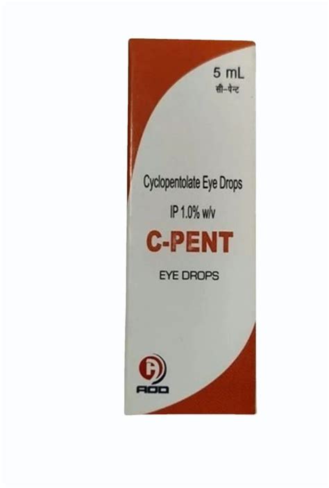 Cyclopentolate Eye Drop Packaging Type Bottle 5 Ml At Rs 82 Bottle In Nagpur