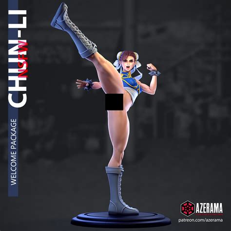 3d File Chun Li Nsfw Ready For 3d Printing 👧・3d Print Design To Download・cults