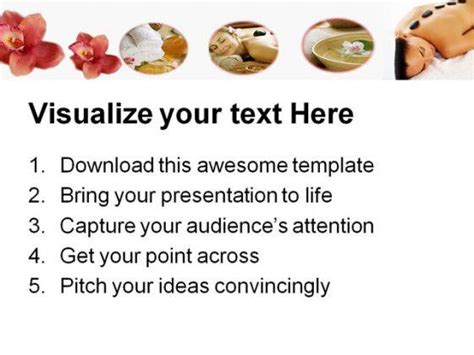Stone Massage Therapy Beauty Powerpoint Templates And Powerpoint