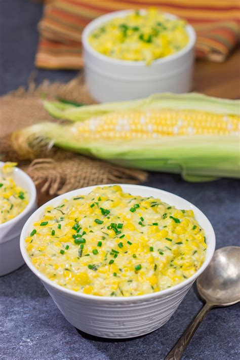 Cheesy Creamed Corn Spicedblog