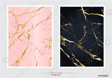 Gold Marble Cover Background Stock Vector 1160259 Crushpixel
