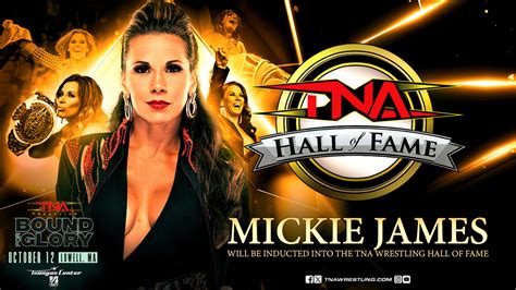 Mickie James Será Presentada Al Hall Of Fame De Tna En Bound For Glory