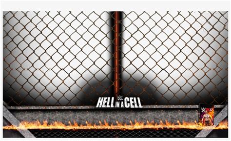 Hell In A Cell Match Card Template