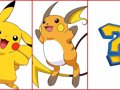 Pokemon Pikachu Evolution
